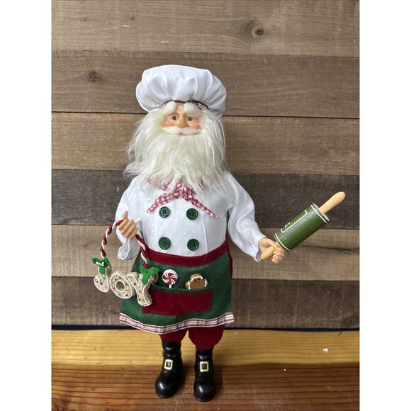 Joy | Holiday | Baker Santa With Joy Gingerbread 7 | Poshmark
